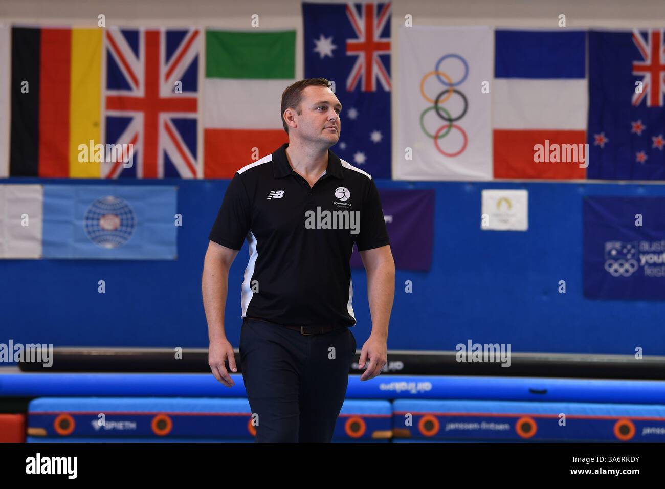 Gymnastics Queensland CEO Chris Rushton poses for a photo after ...