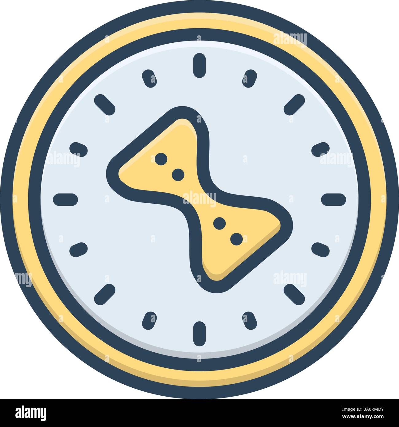 Icon for time, wall clock Stock Vector Image & Art - Alamy