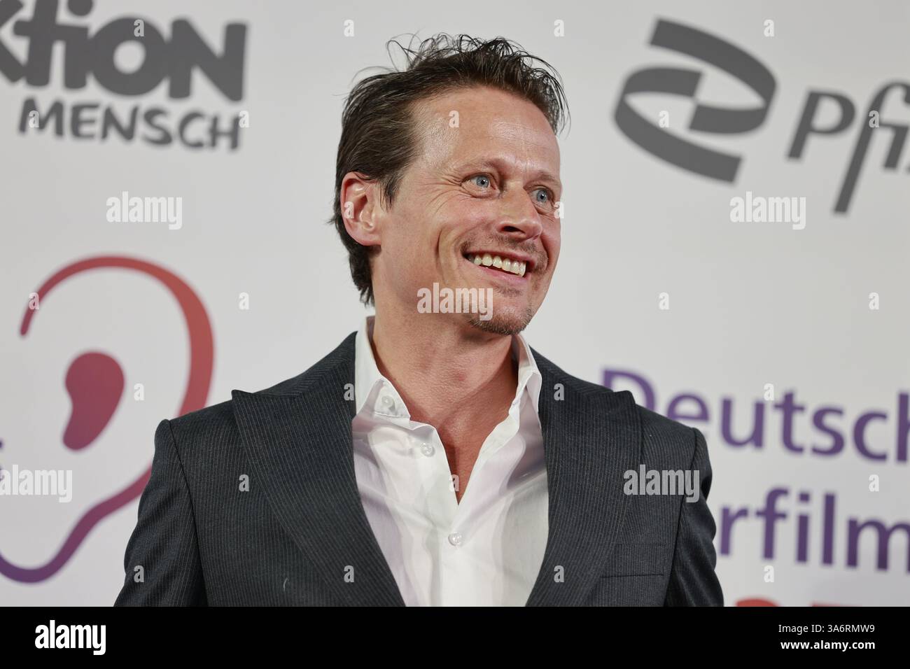Berlin, Germany. 25th Mar, 2025. Berlin: The photo shows actor Roman ...
