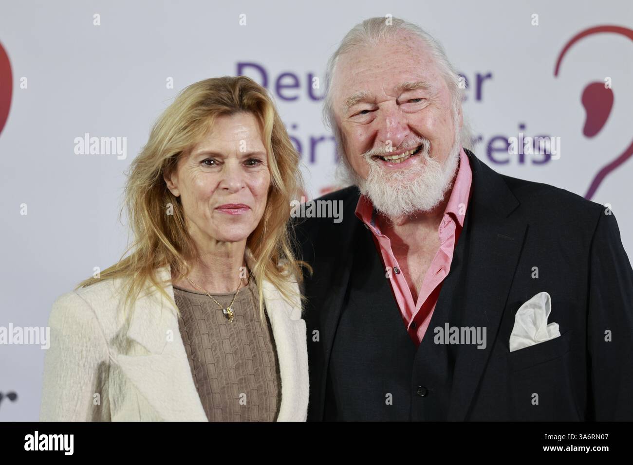 Berlin: The photo shows actress Leslie Malton and actor Felix von ...