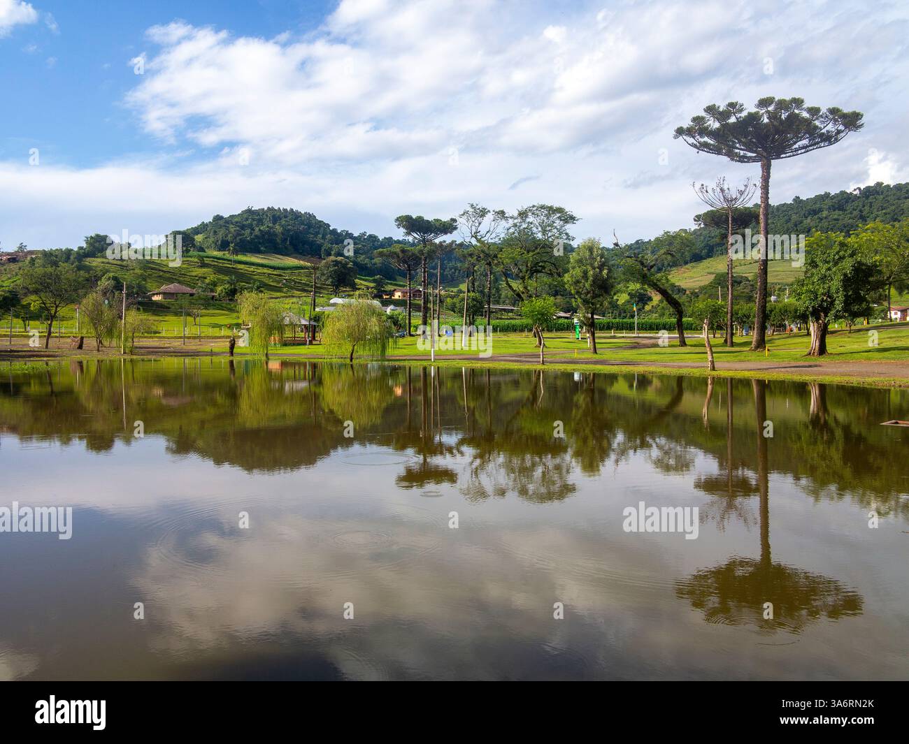 Event Center at Jaborá, Santa Catarina Brazil Stock Photo - Alamy