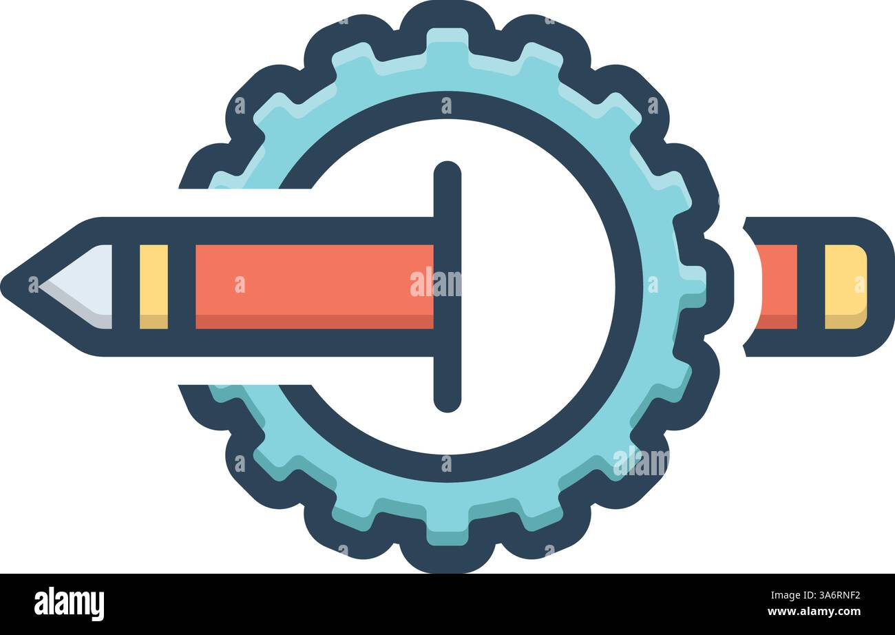 Icon for cog, setting Stock Vector Image & Art - Alamy