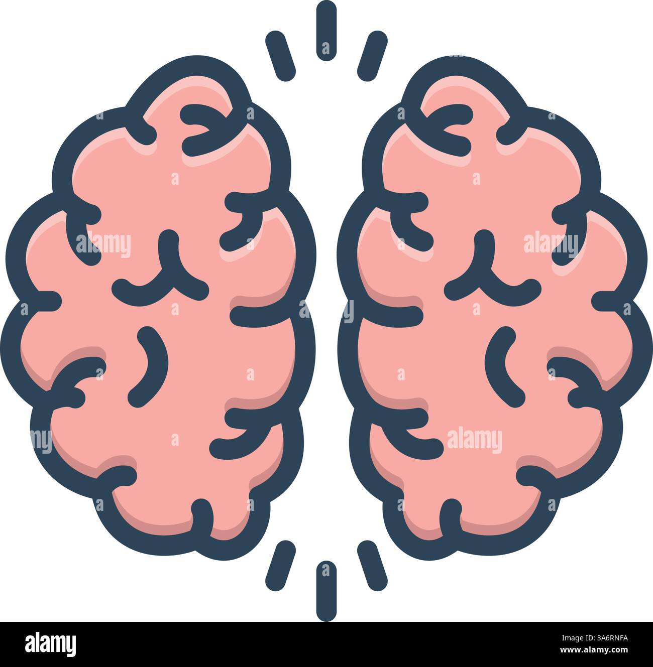 Icon for brain, cerebral matter Stock Vector Image & Art - Alamy
