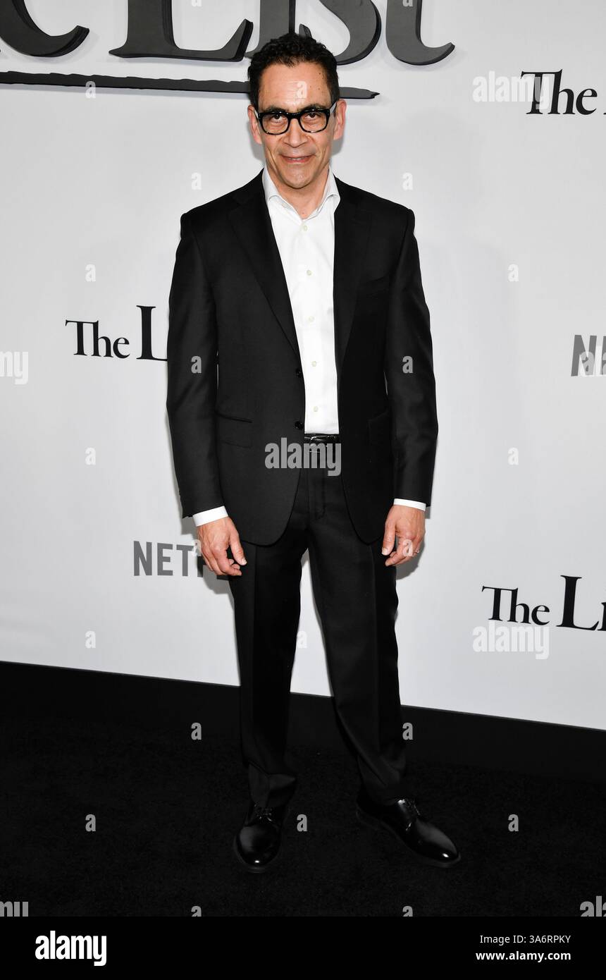 Jose Zuniga attends the premiere of Netflix's "The Life List" at The ...