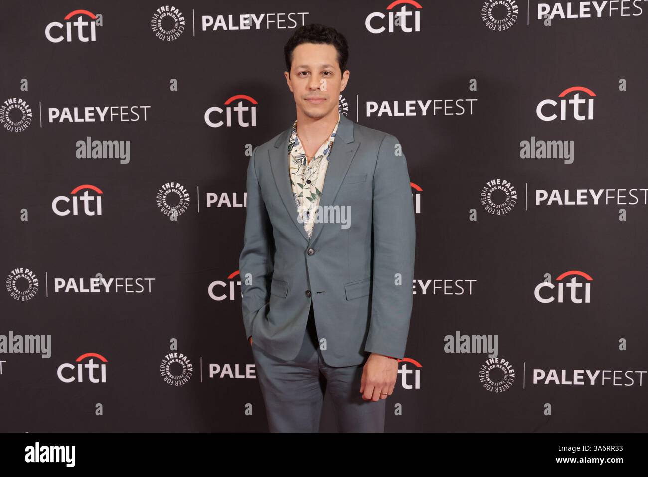 David Del Rio attends 2025 PaleyFest LA - "Matlock" at Dolby Theatre on ...