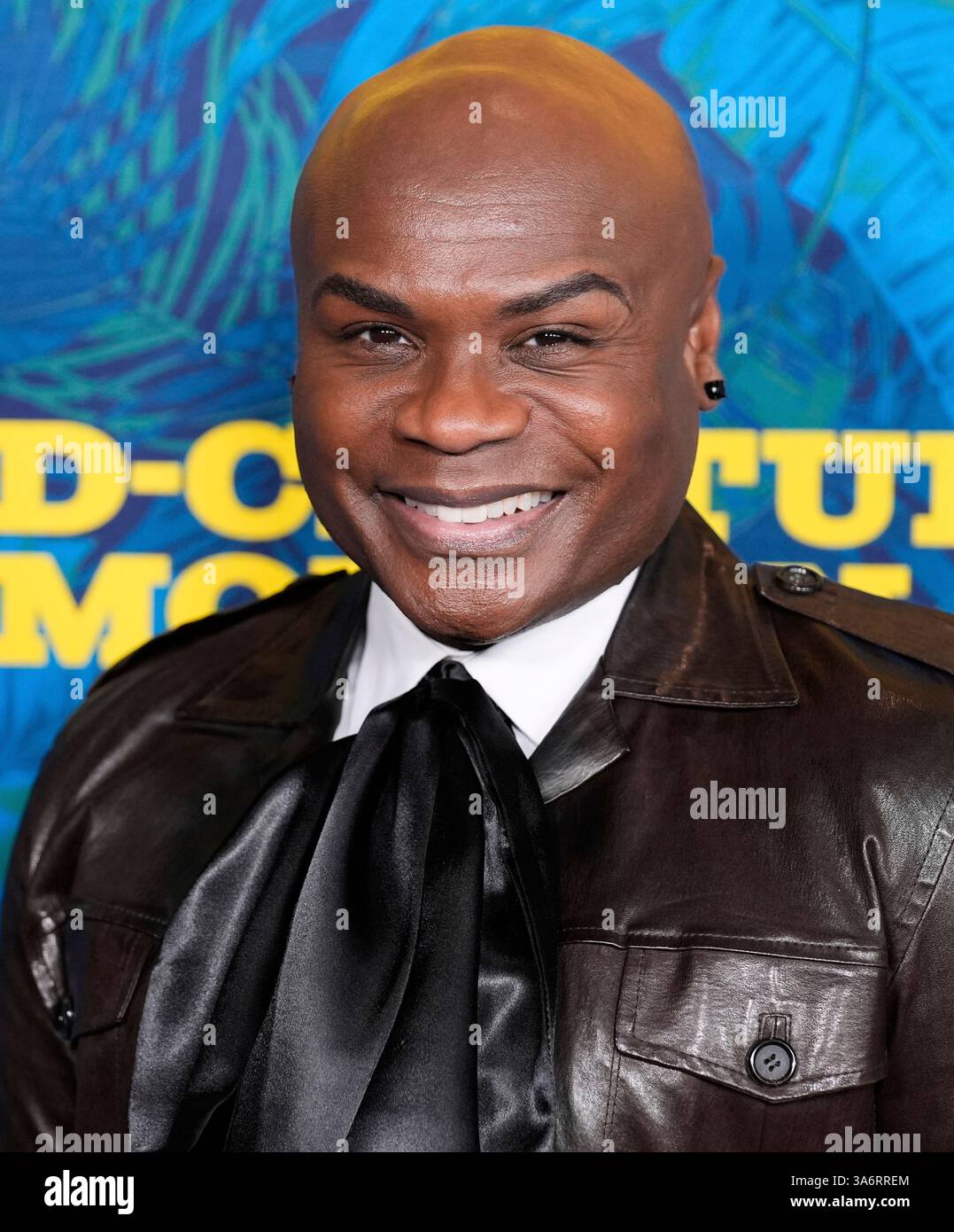 Nathan Lee Graham poses at the premiere of the Hulu series "Mid-Century ...