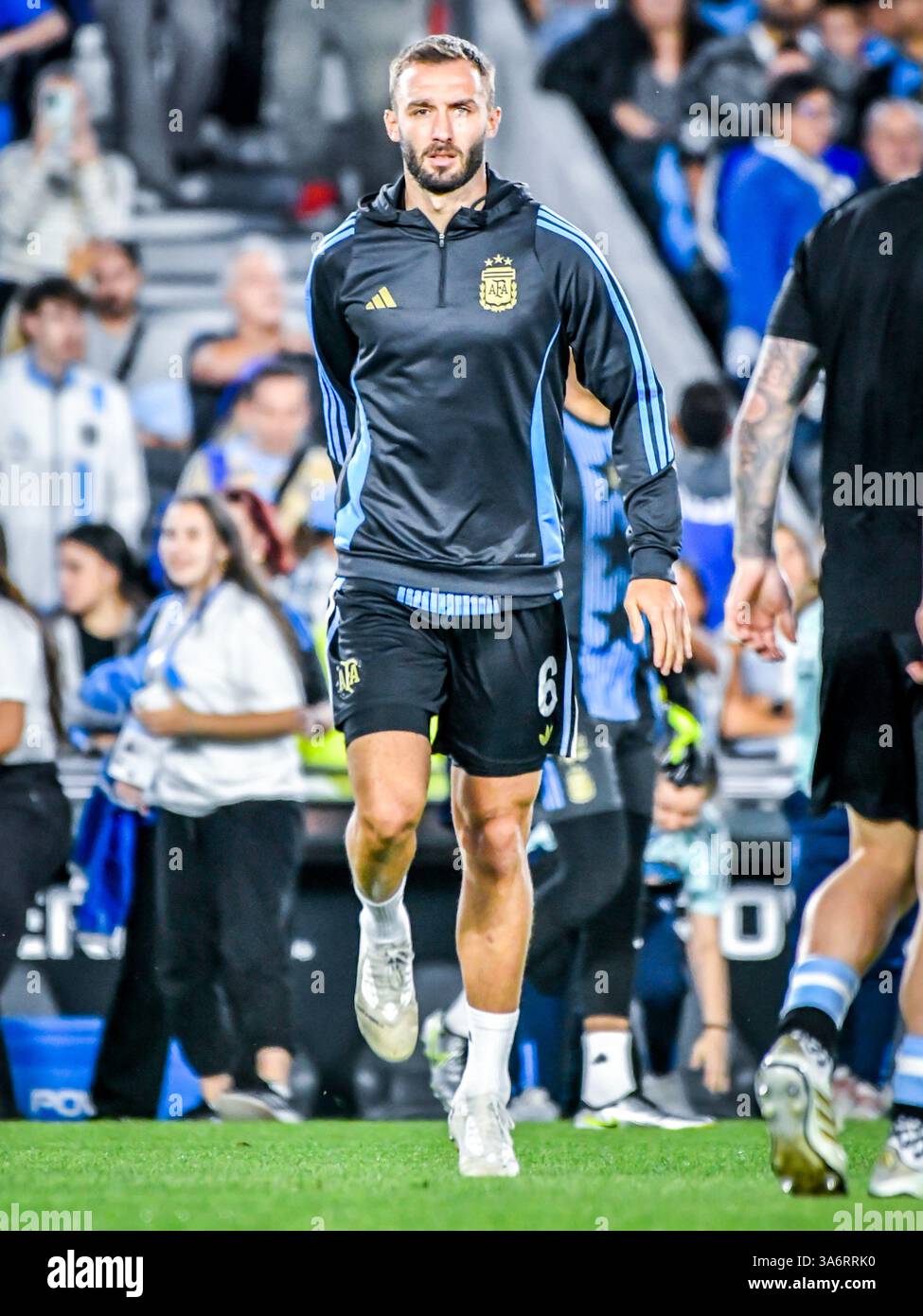 Buenos Aires, Argentina. March 26, 2025. German Pezzella in the match ...
