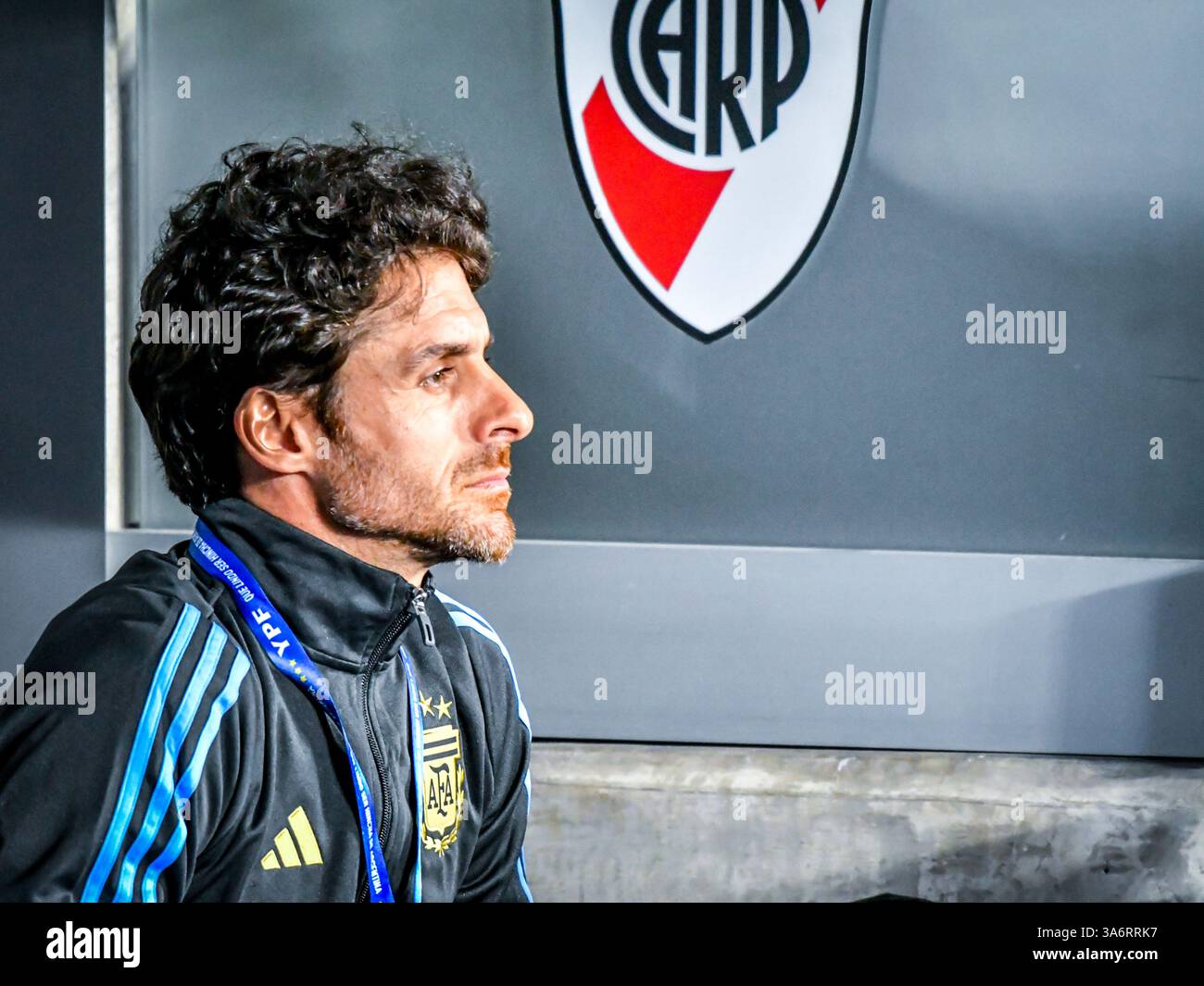 Buenos Aires, Argentina. March 26, 2025. Pablo Aymar the match between ...