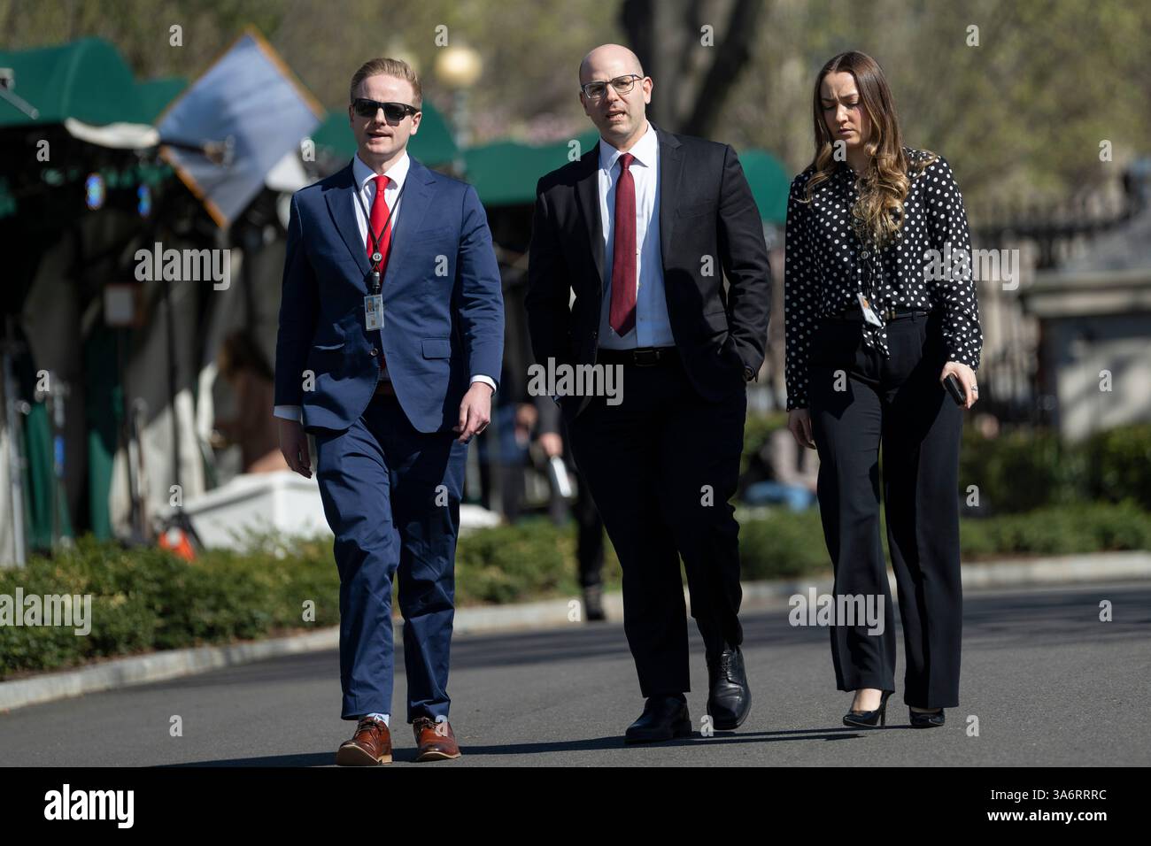 Washington, Vereinigte Staaten. 25th Mar, 2025. Stephen Miran, Chair ...