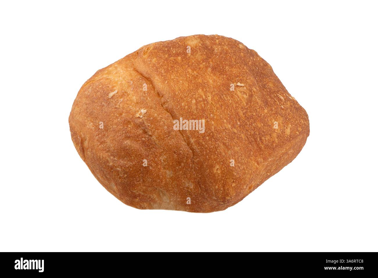 Freshly baked bread isolated on white background. Fresh white bread ...