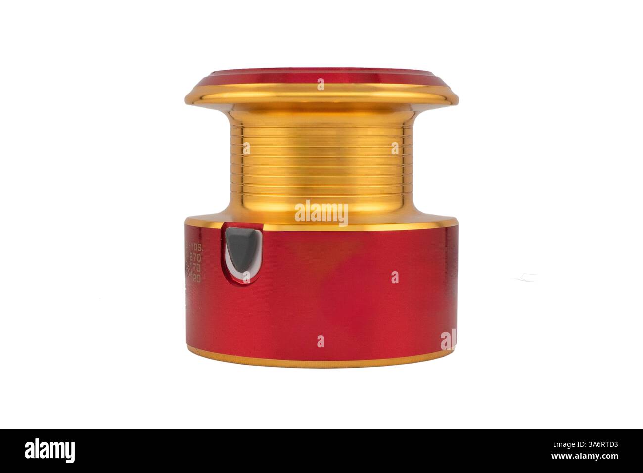 Fishing spool for fishing reel isolated on white background Stock Photo ...
