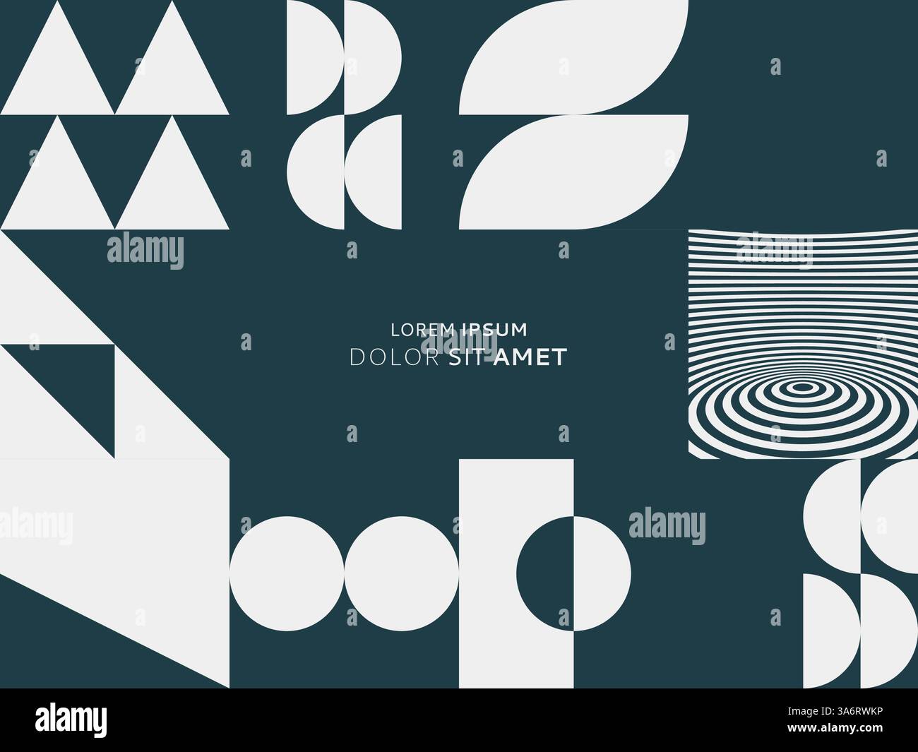 White background portfolio circular Stock Vector Images - Alamy