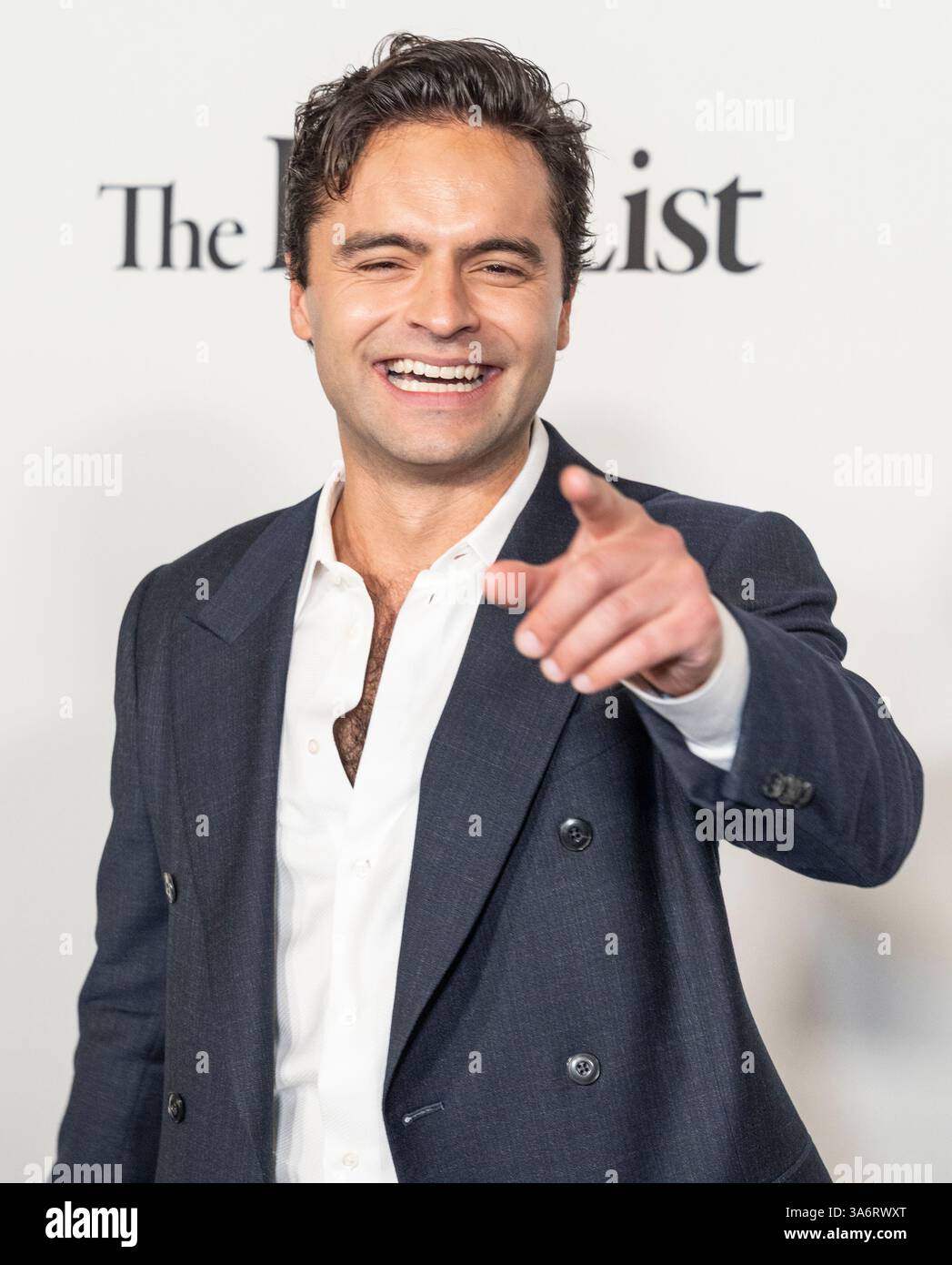 New York, NY, March 25, 2025: Sebastian De Souza attends premiere of ...