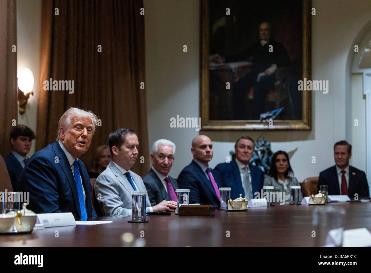 2025 us president donald trump cabinet hi-res stock photography and ...