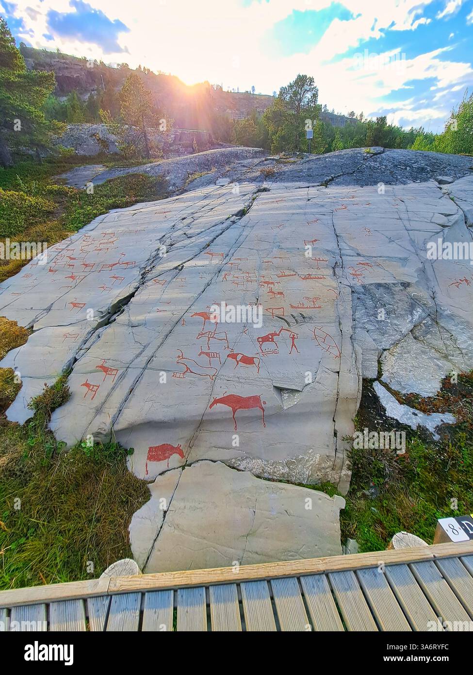 Norwegen, Norway, Alta, Alta-Museum, Museum, Felszeichnungen ...