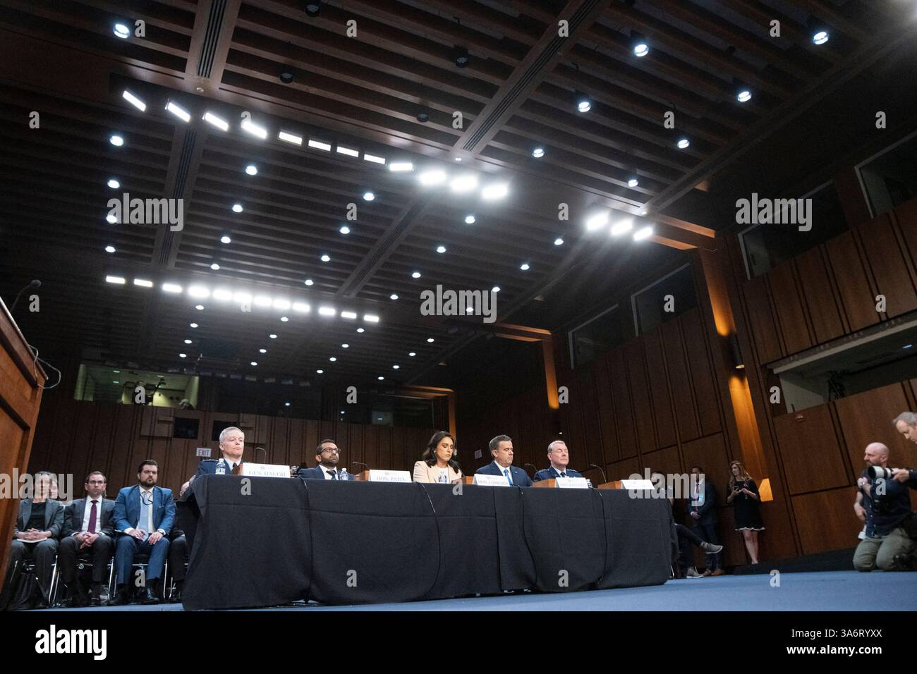 From left to right: General Timothy D. Haugh, Director, National ...