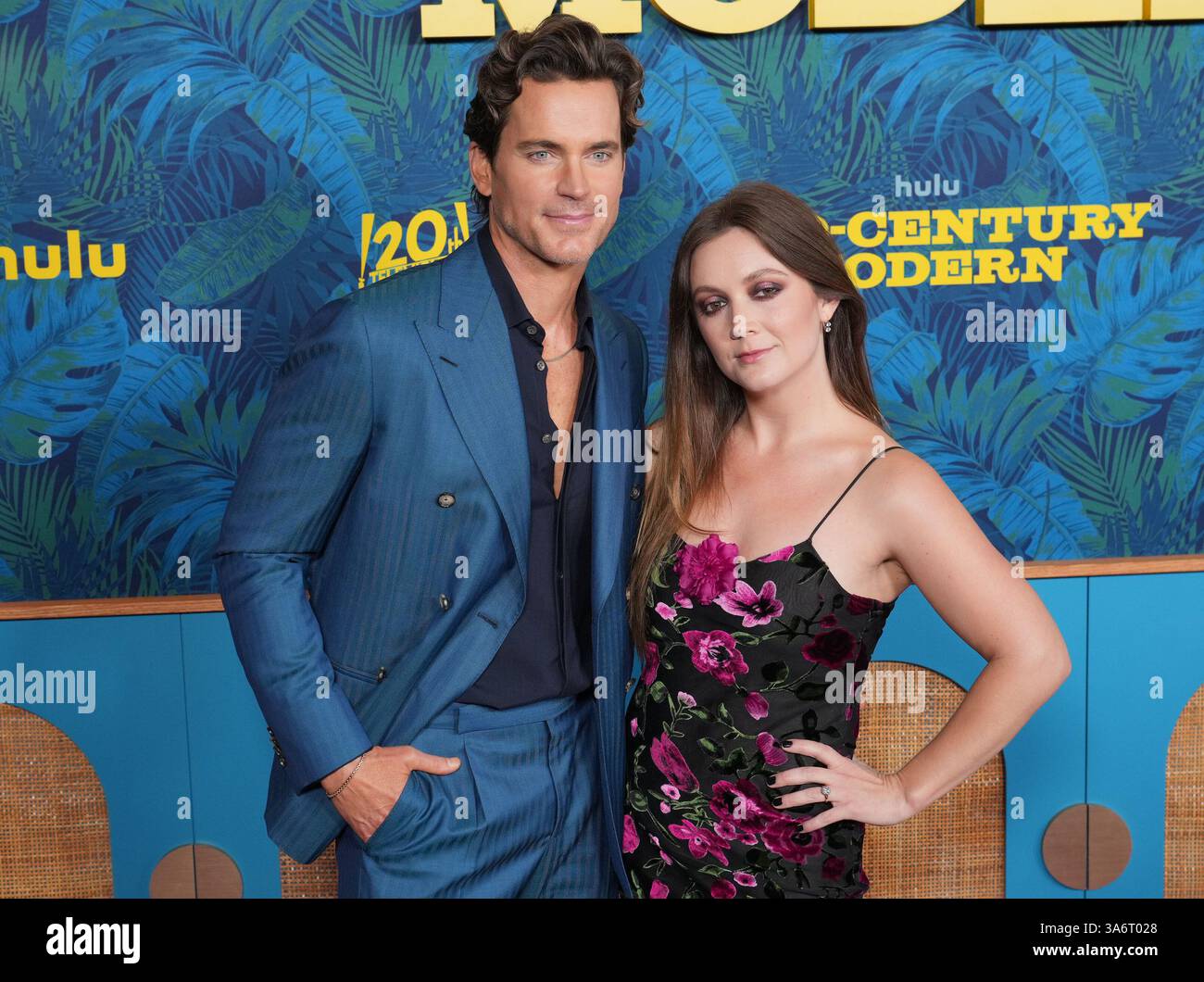 Los Angeles, USA. 25th Mar, 2025. (L-R) Matt Bomer and Billie Lourd at the Hulu's New Series MID ...