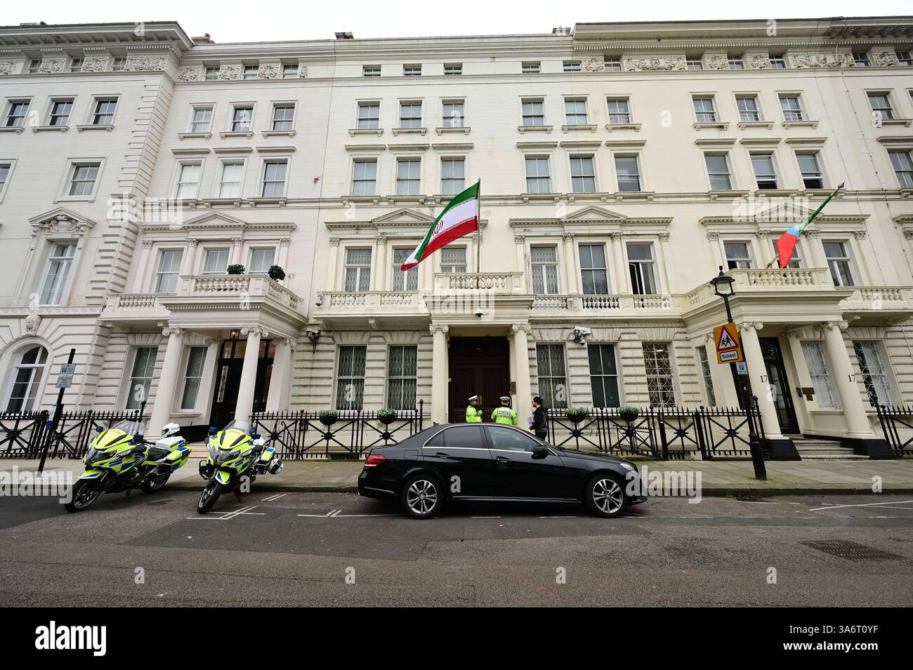 Iranian embassy siege kensington london hi-res stock photography and ...