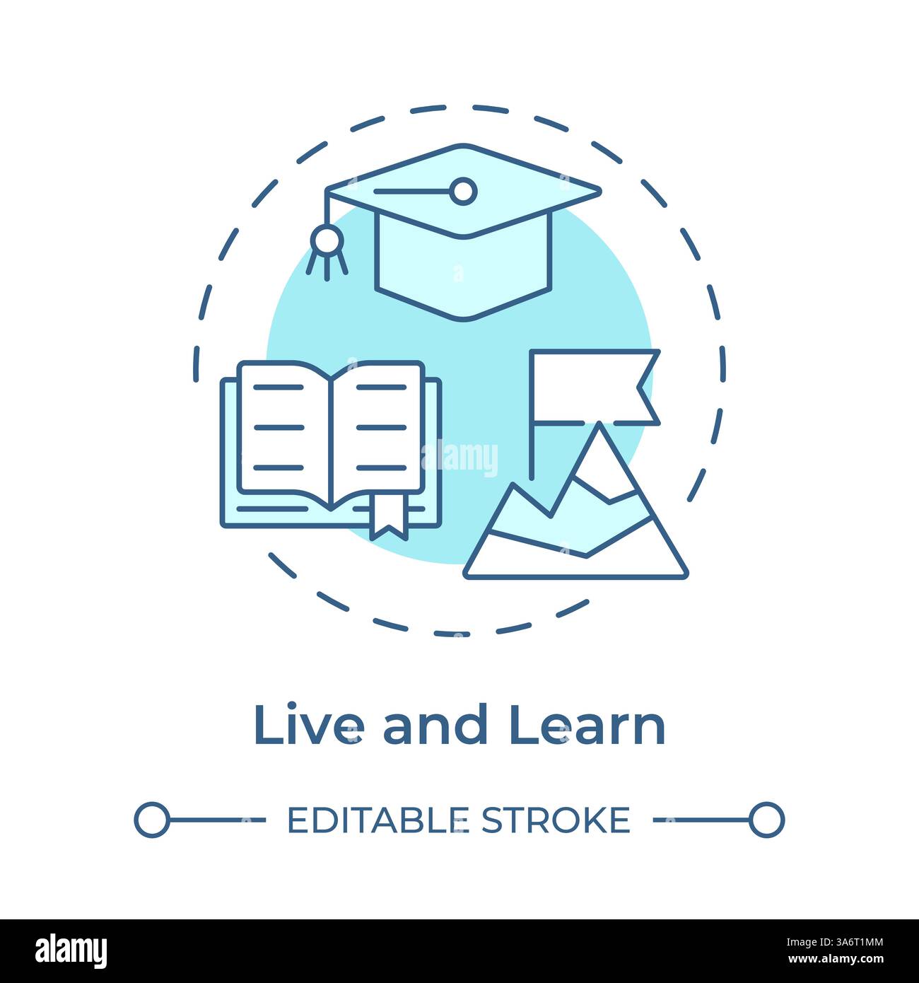 Live and learn Stock Vector Images - Alamy