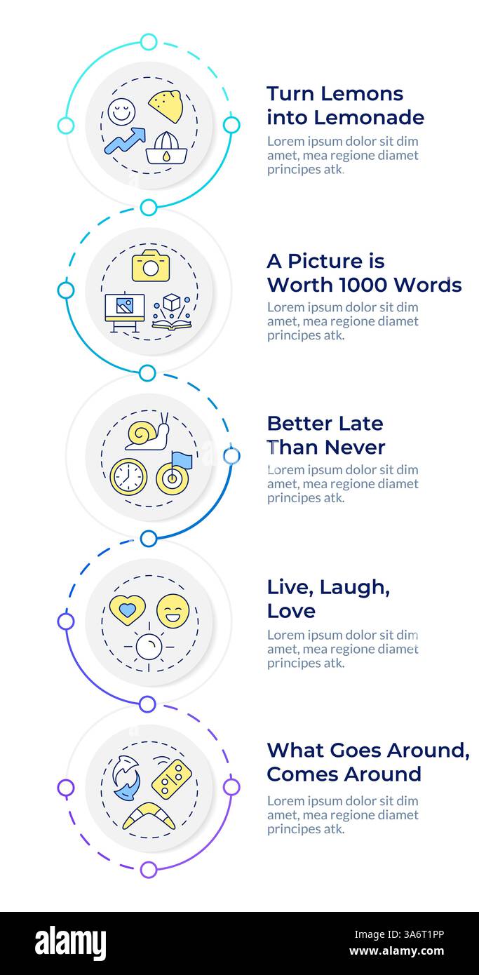 Emotional strength infographic design template Stock Vector Image & Art ...