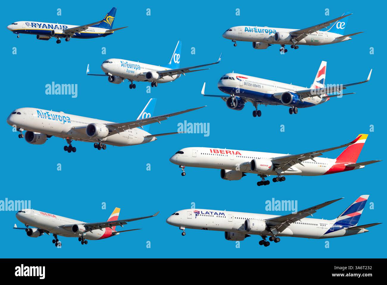 Aviones de iberia hi-res stock photography and images - Alamy