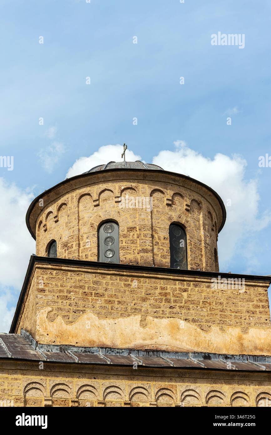 The Sopoćani Monastery, an endowment of King Stefan Uroš I of Serbia ...
