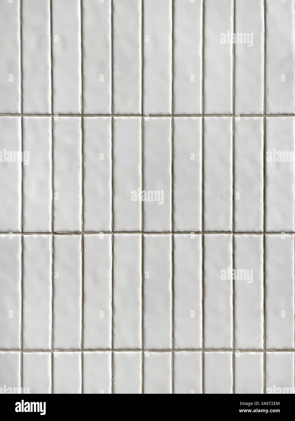White Mosaic Tiles Texture