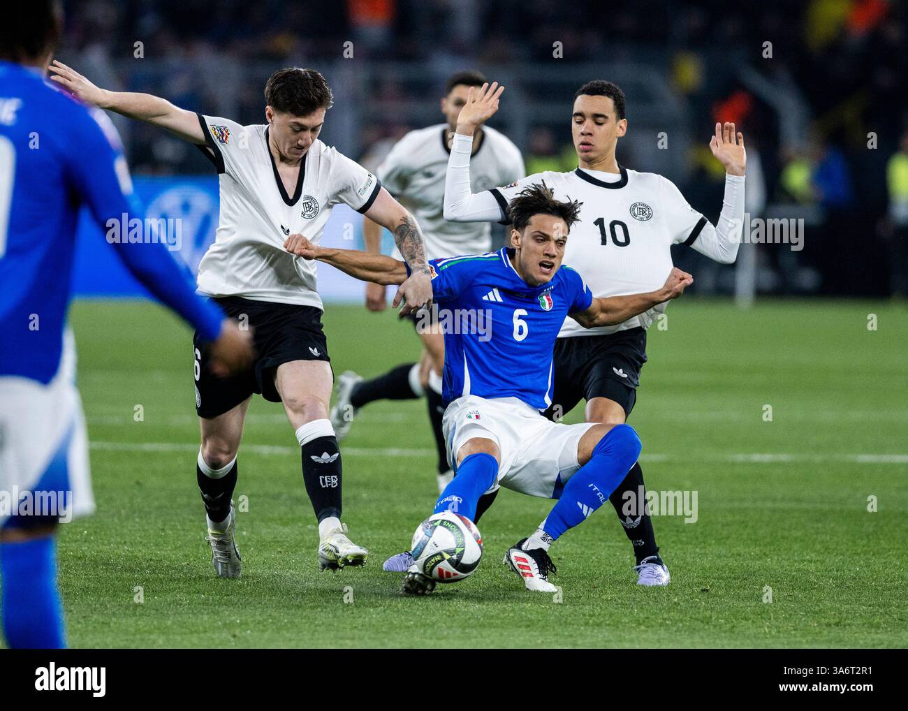 Signal-Iduna-Park, Dortmund, 23.03.2025: Angelo Stiller of Germany and ...