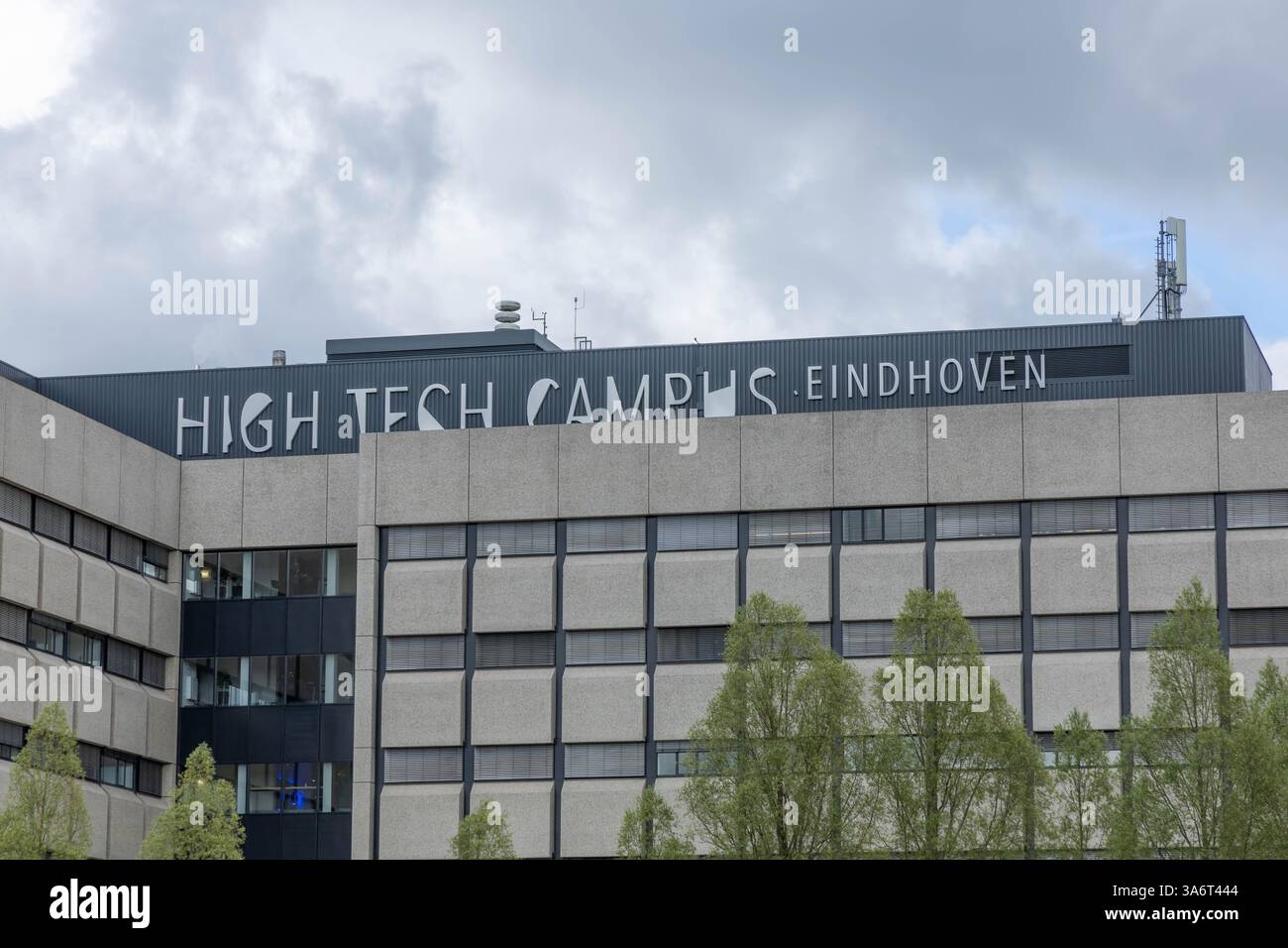 High tech campus Eindhoven building with logo sign Stock Photo - Alamy
