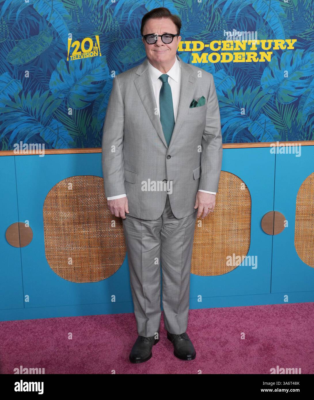Los Angeles, USA. 25th Mar, 2025. Nathan Lane arrives at the Hulu's New ...