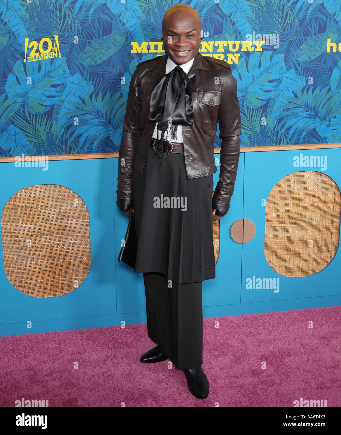 Nathan Lee Graham arrives at the Hulu's New Series MID-CENTURY MODERN ...
