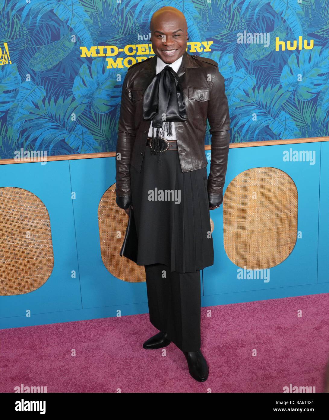Nathan Lee Graham arrives at the Hulu's New Series MID-CENTURY MODERN ...
