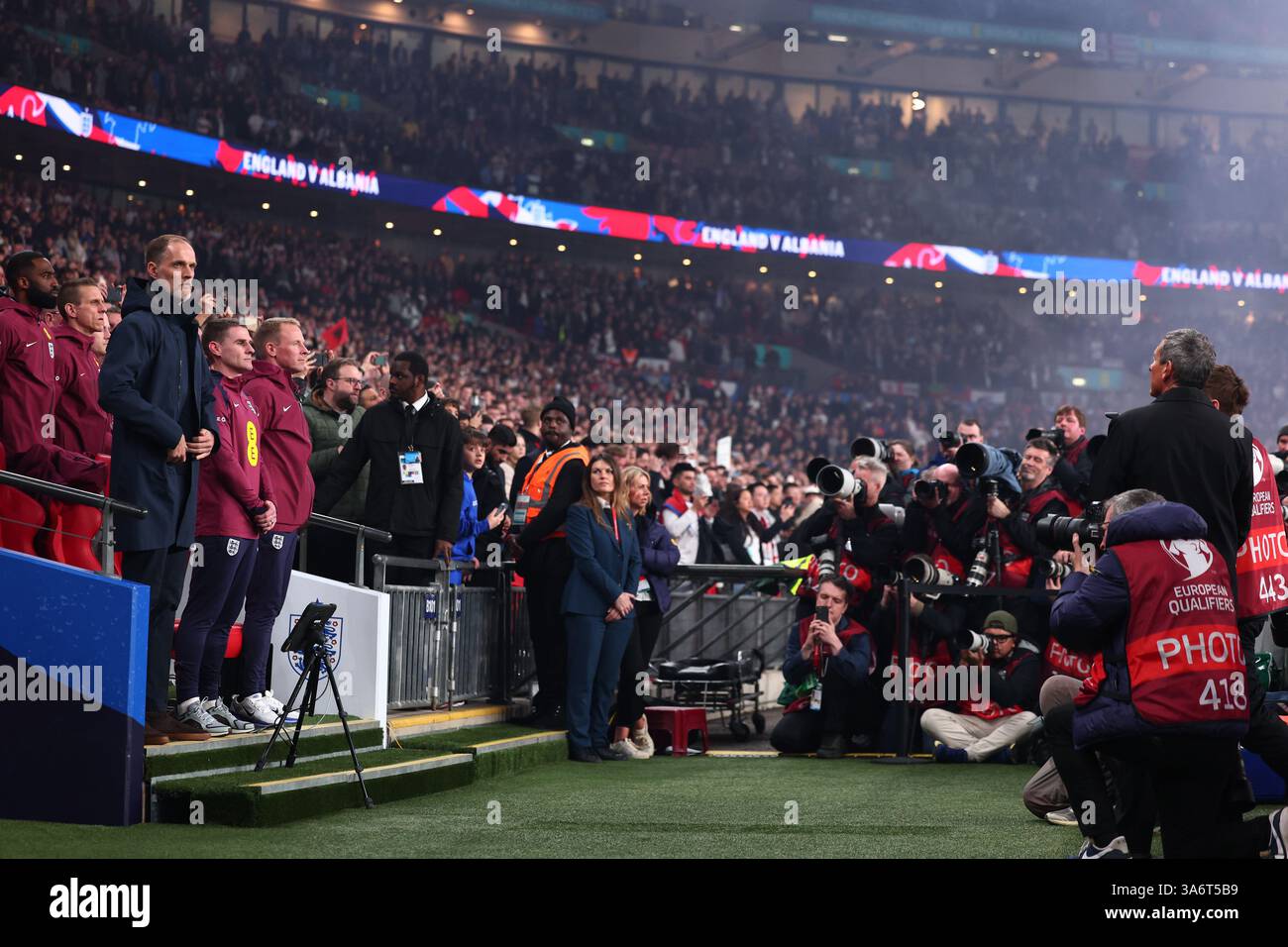 England Manager Thomas Tuchel - England v Albania, FIFA World Cup 2026 ...