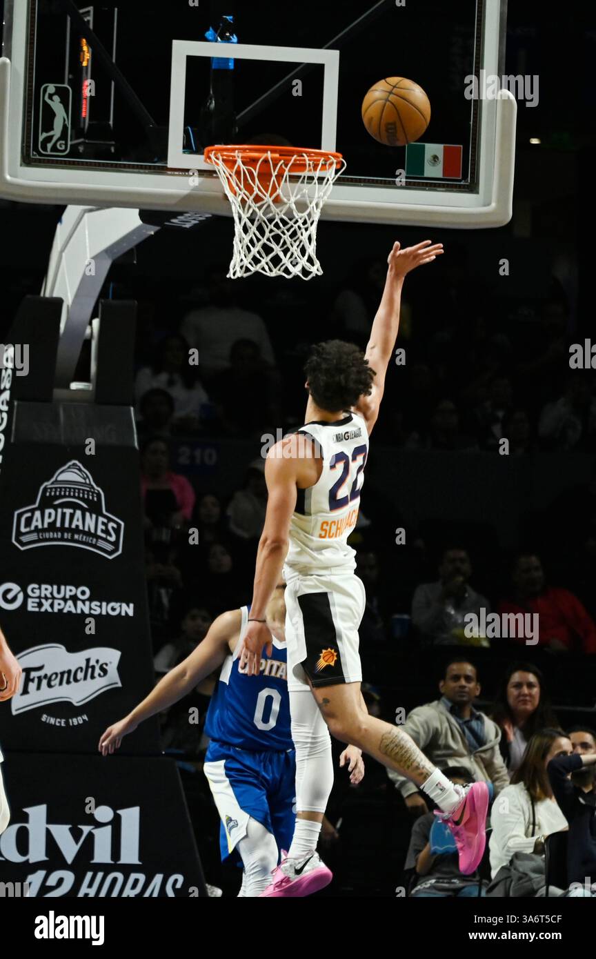 March 25, 2025, Mexico City, Ciudad de Mexico, Mexico: Suns guard Alex ...
