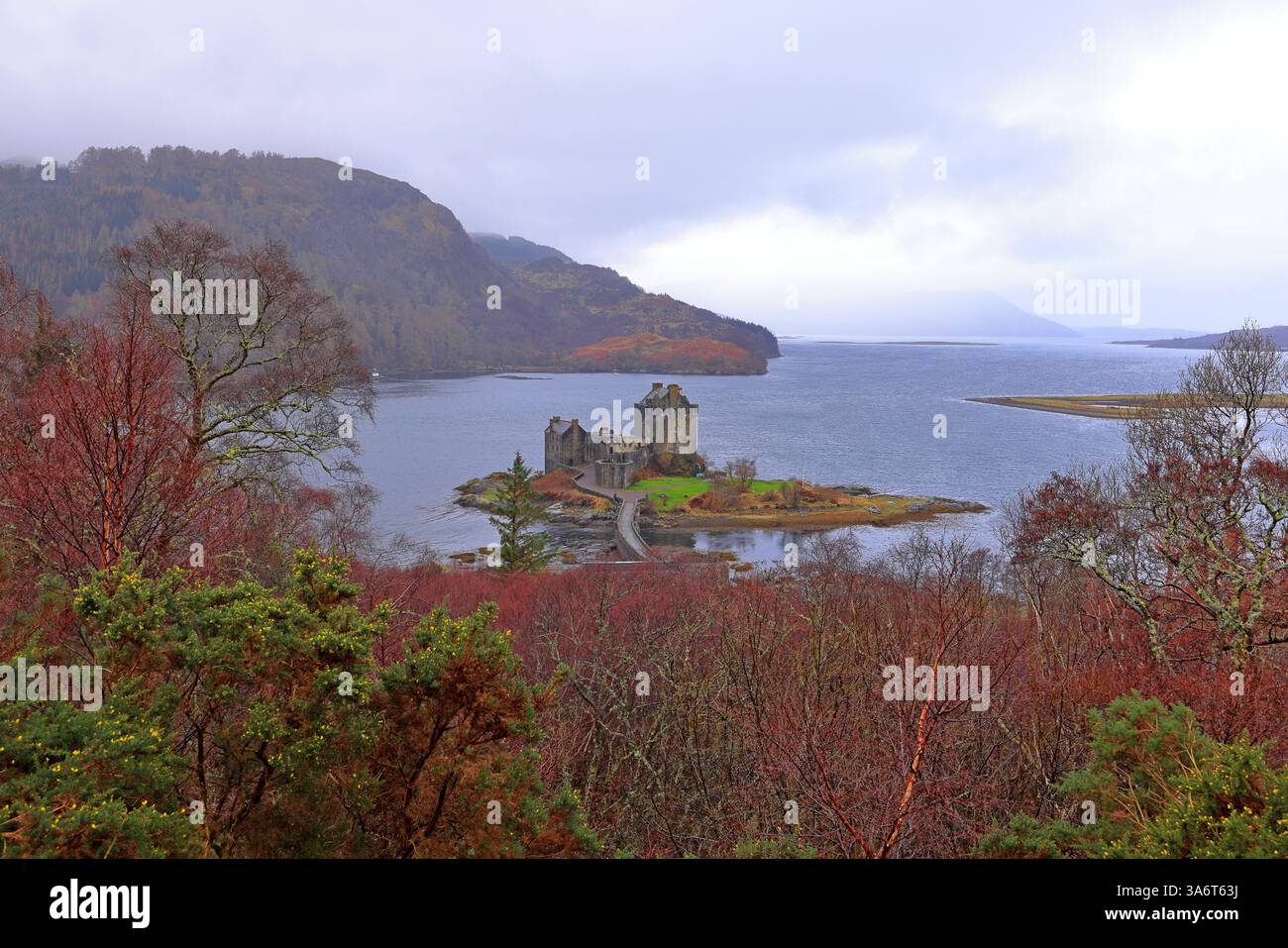 Eilean Donan castle, part of the Kintail National Scenic Area in ...