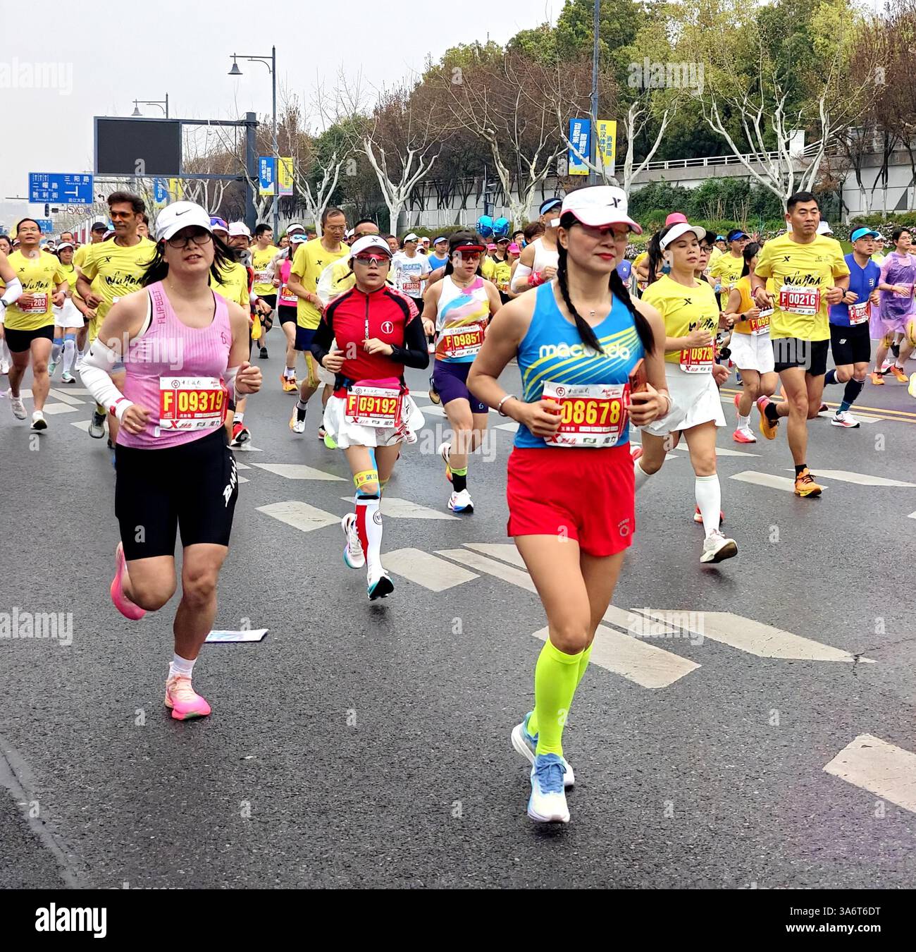 The 2025 Wuhan Marathon kicks off in Wuhan City, central China's Hubei ...