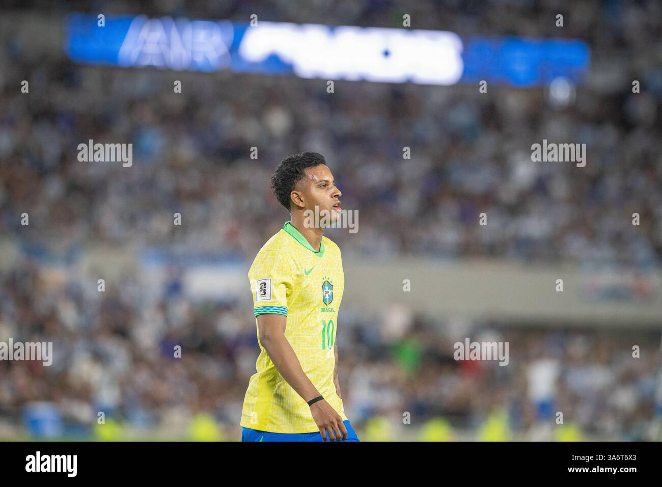 Buenos Aires, Argentina. 25th Mar, 2025. Rodrygo Silva de Goes of ...