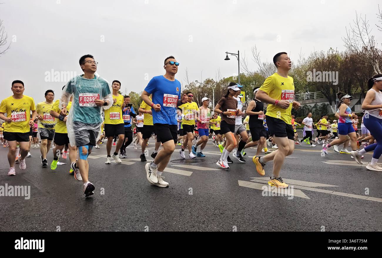 The 2025 Wuhan Marathon kicks off in Wuhan City, central China's Hubei ...