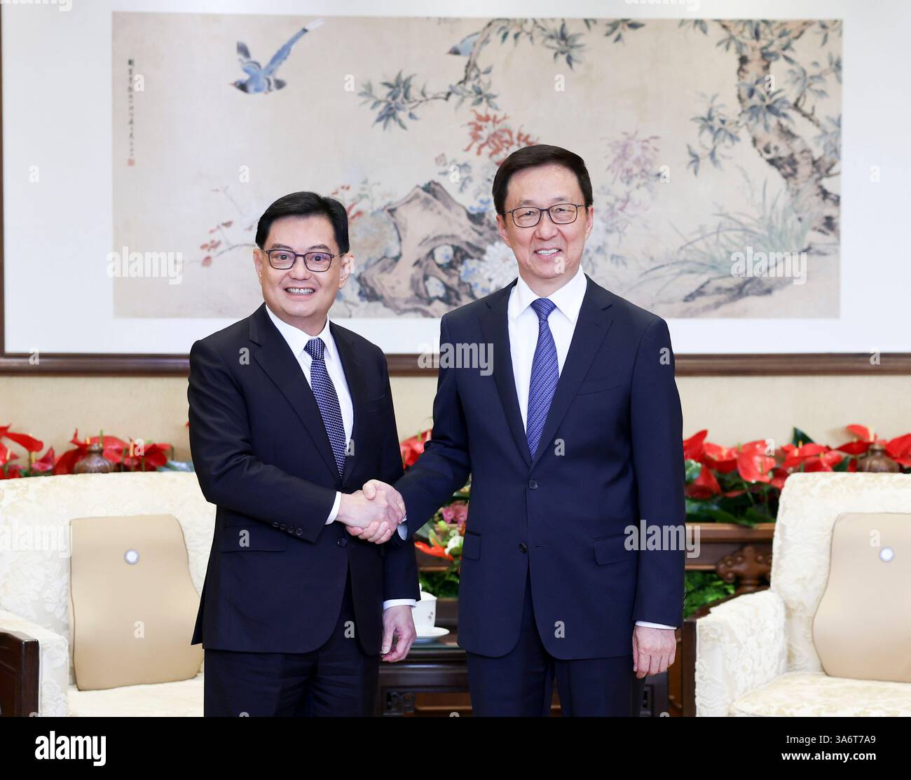 (250326) -- BEIJING, March 26, 2025 (Xinhua) -- Chinese Vice President ...