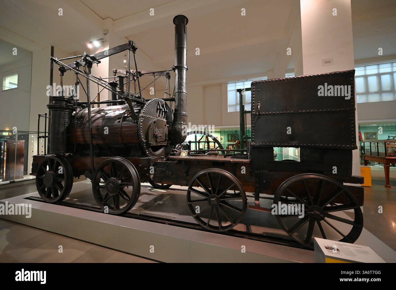 Puffing Billy is the world's oldest surviving steam locomotive Stock Photo - Alamy
