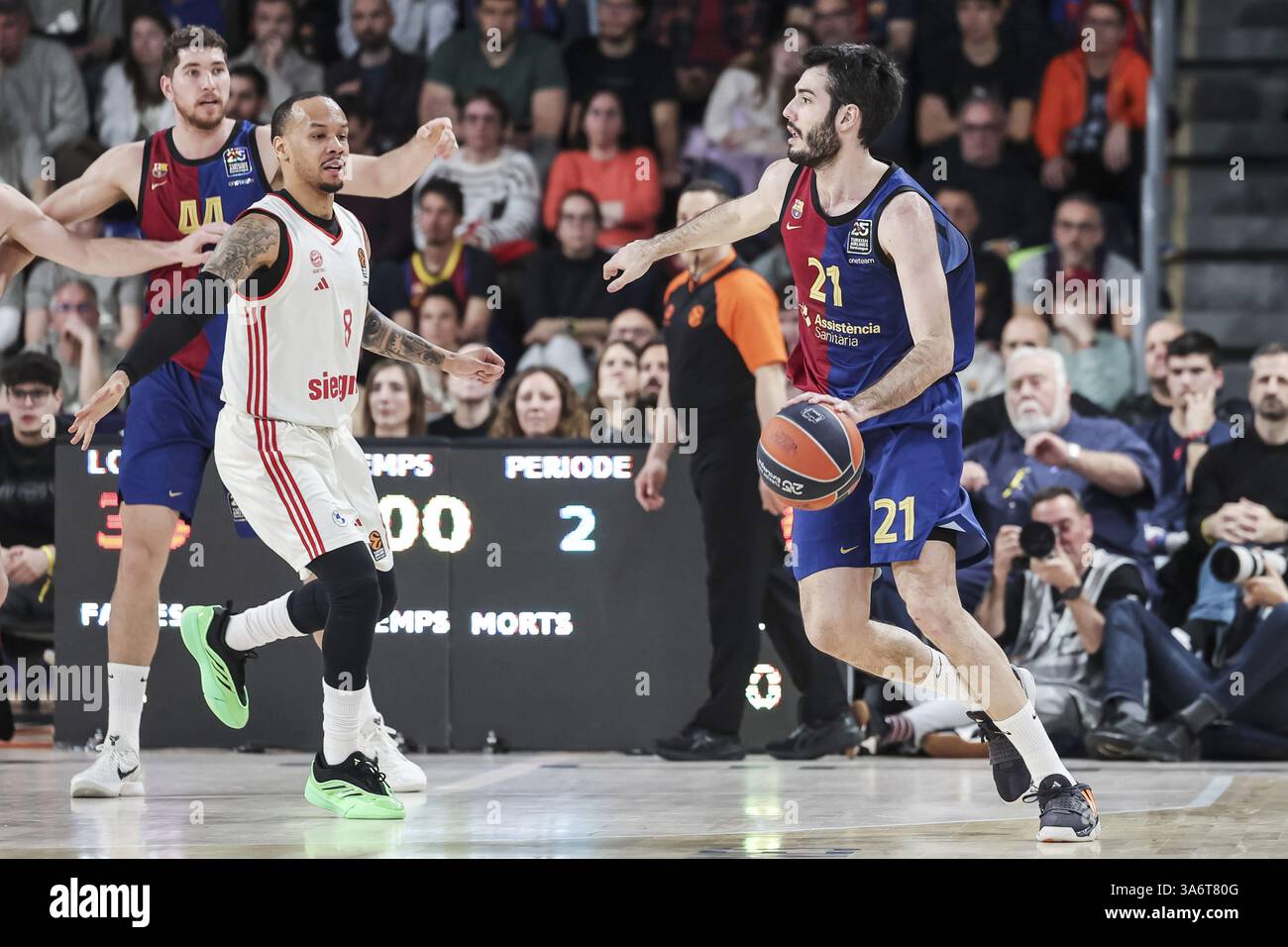 Alex Abrines of FC Barcelona during the Turkish Airlines Euroleague ...