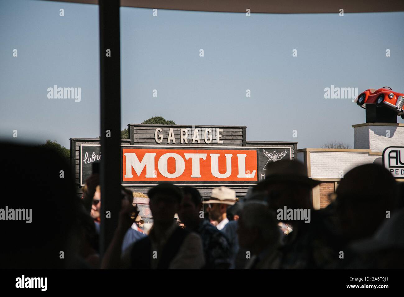 The Motul Garage Stock Photo - Alamy