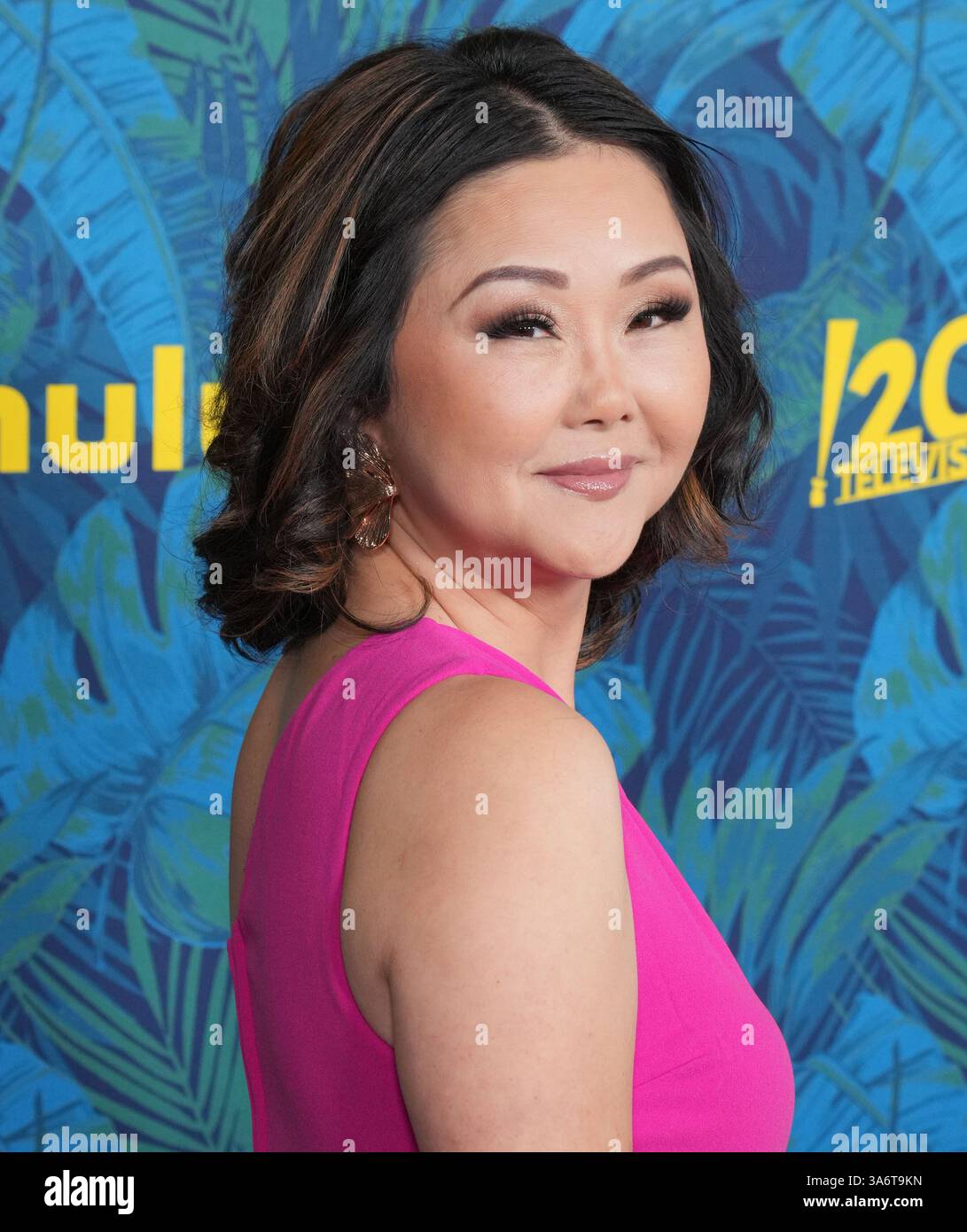 Los Angeles, USA. 25th Mar, 2025. Esther Moon arrives at the Hulu's New ...