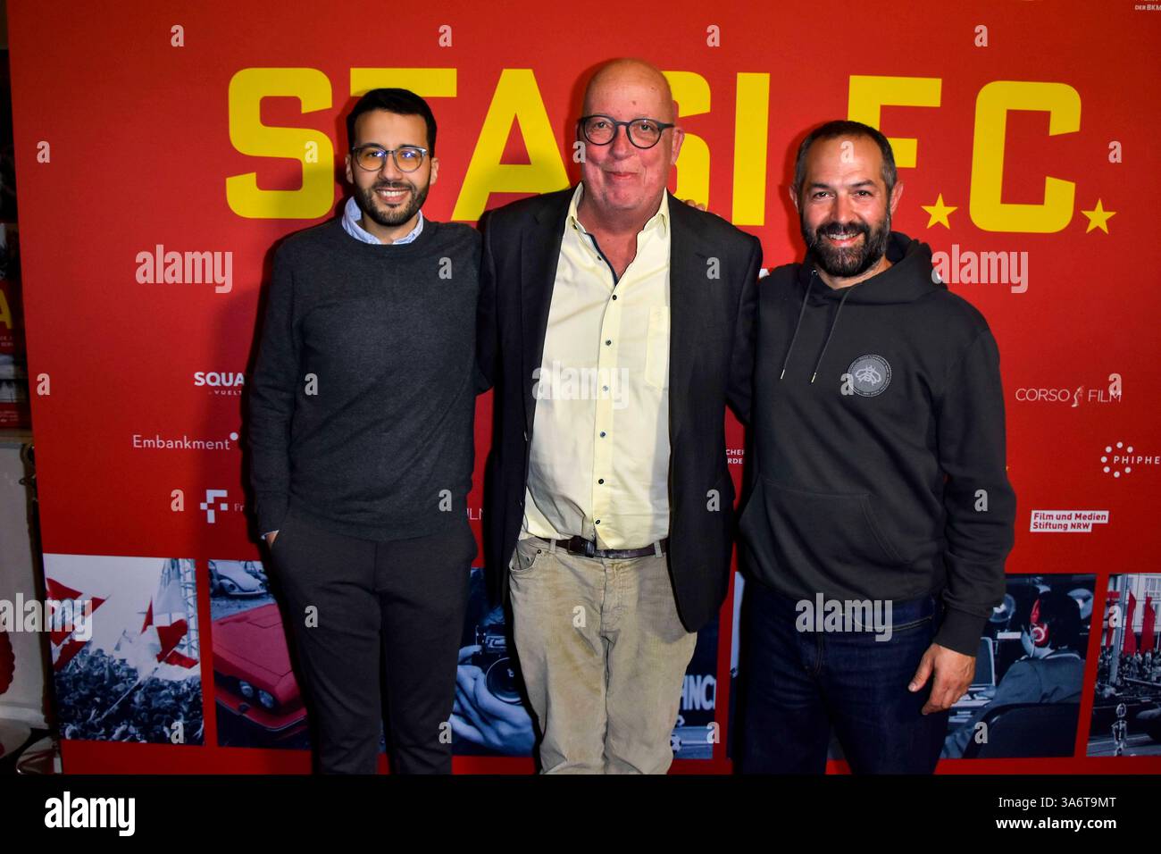 Arne Birkenstock, Zakaria Rahmani, Daniel Gordon Regisseure auf dem ...