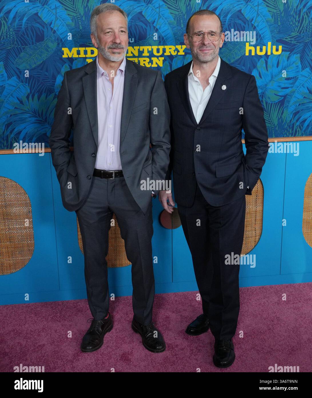 (L-R) David Kohan and Max Mutchnick arrives at the Hulu's New Series ...