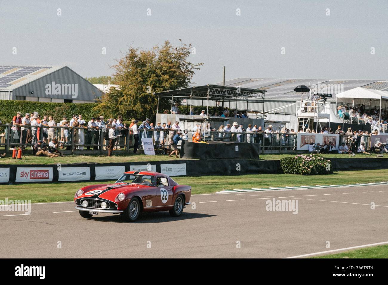 Ferrari 250 TDF on track Stock Photo - Alamy