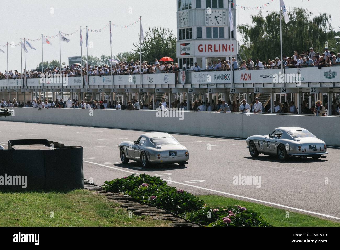 Double Ferrari 250 SWB Stock Photo - Alamy