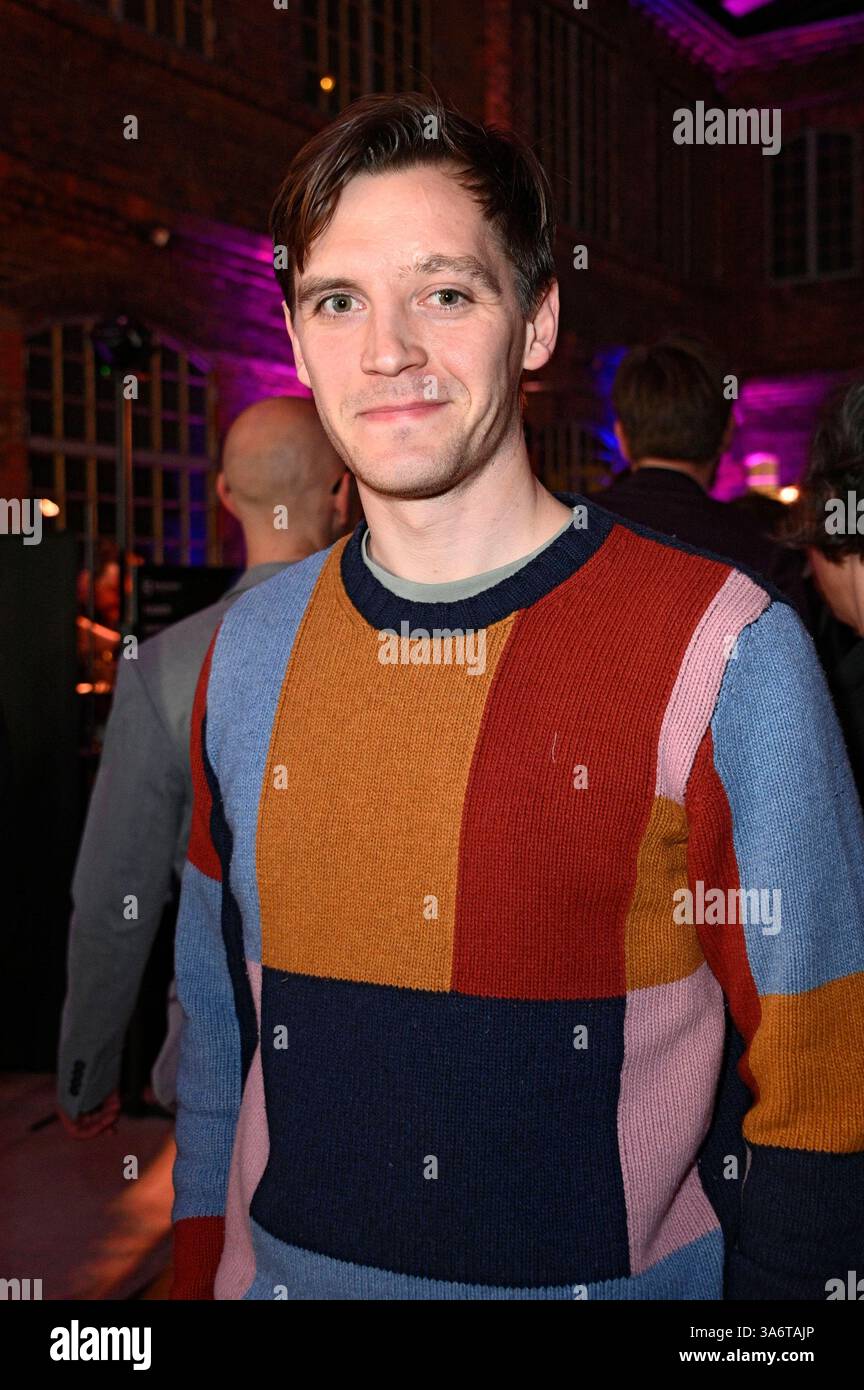 Jonas Nay bei der Verleihung des 23. Deutschen Hörfilmpreises 2025 im Colosseum Filmtheater ...