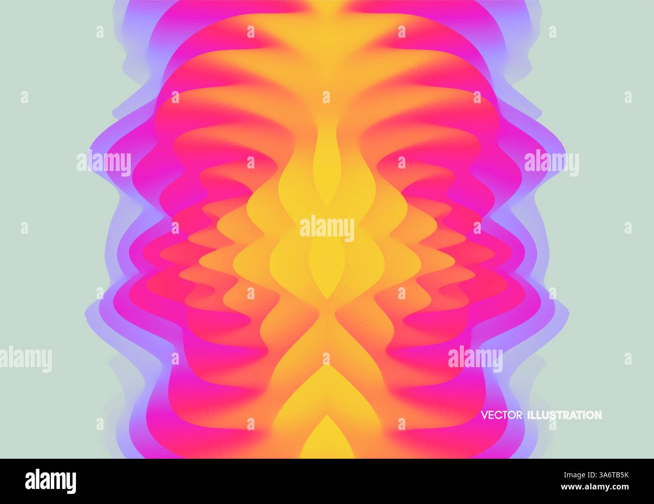 Abstract background. Dynamic effect. Futuristic technology style ...