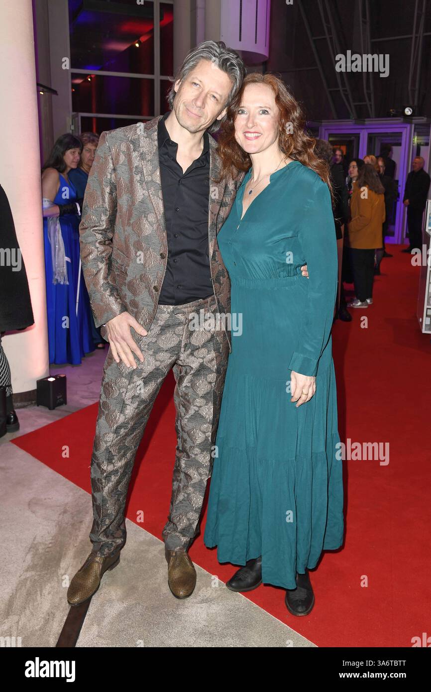 Lovis Willenberg und Deborah Kaufmann beim 23. DEUTSCHER HÖRFILMPREIS ...